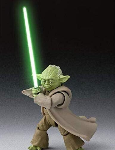 Bandai Star Wars Episode III Revenge of the Sith Yoda Action Figure for ...