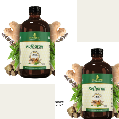 Ayurveda Kufharan Syrup 500 Ml Herbal Cough Syrup For old & Cough Pack ...