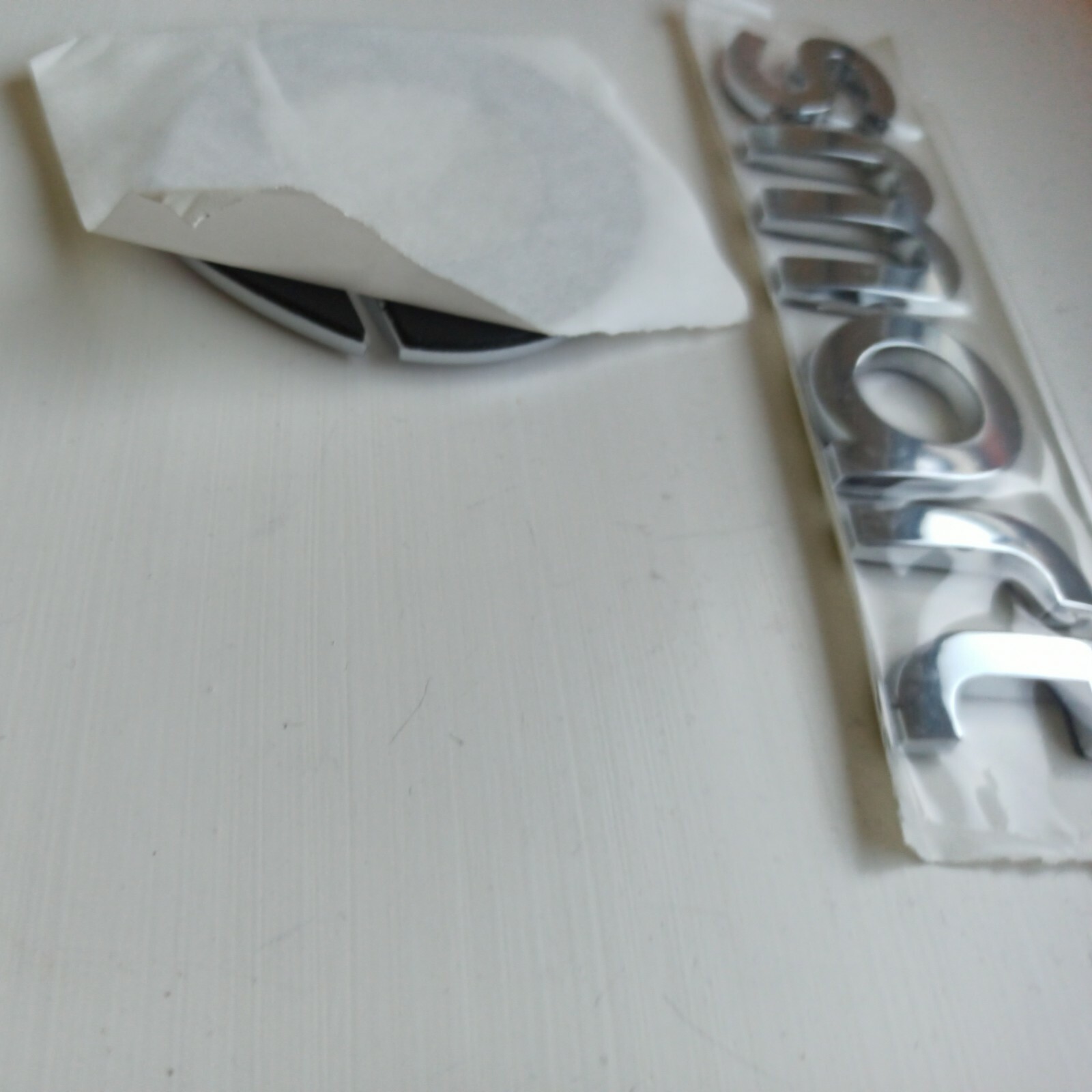 Smart Car Adhesive Rear Badge Chrome Replacement Smart Car Badge Boot ...