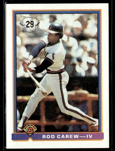 1991 Bowman #4 Rod Carew IV California Angels | eBay