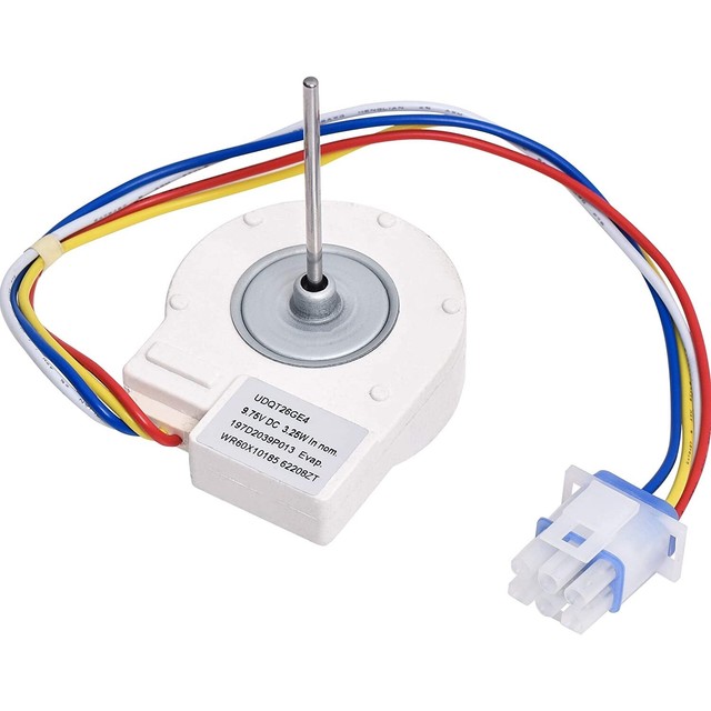 GE Appliances WR60X10185 Evaporator Fan Motor For GE Refrigerators for ...