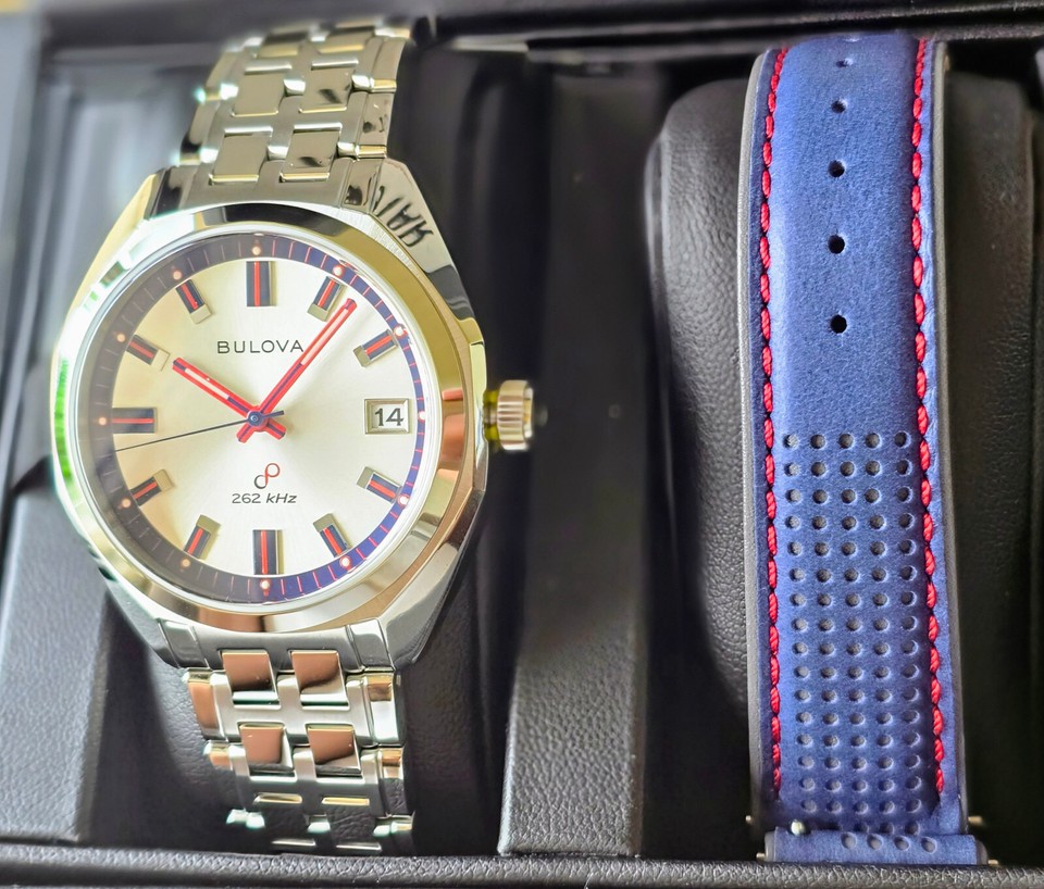 Bulova Jet Star Sapphire Limited Edition Precisionist 262 kHz Watch ...