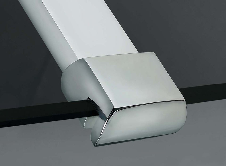 1850mm height End Side Panel Pivot Door Shower Enclosure Fittings Glass ...