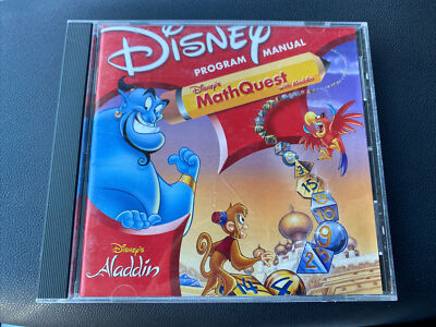 Disney Math Quest With Aladdin Windows Mac CD-ROM FREE SHIPPING | eBay