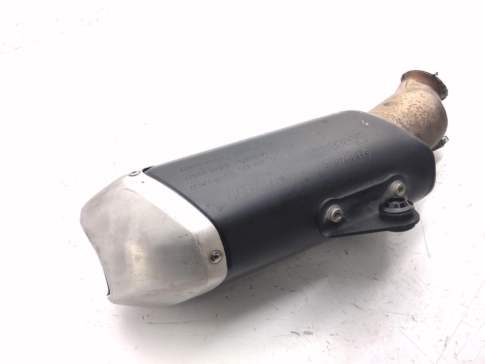 Exhaust Silencer End DUCATI HYPERMOTARD HYPERSTRADA 821 2014 ...