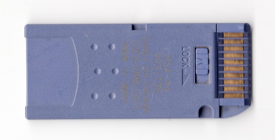 Sony Genuine Memory Stick 4MB MEGABYTE MSA-4A Camera Memory Card | eBay