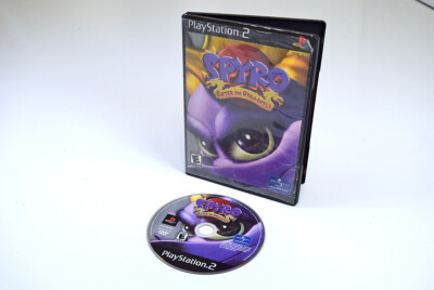 Spyro: Enter the Dragonfly (Sony PlayStation 2, 2002) Disk & Case PS2 ...