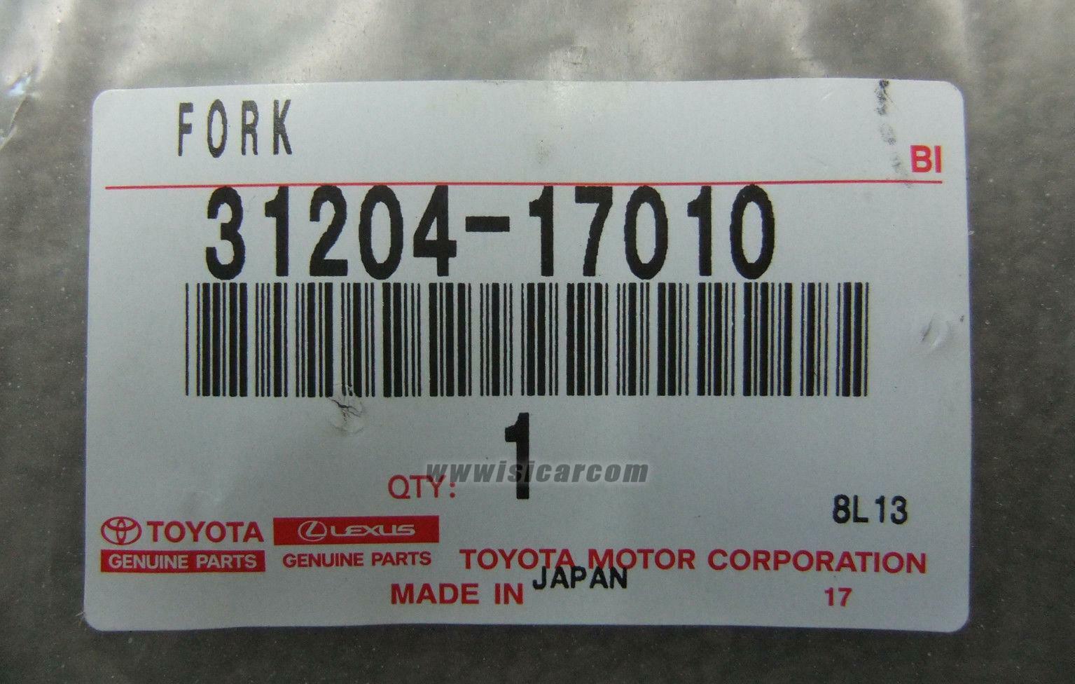 TOYOTA CORONA PREMIO AT210 FORK SUB-ASSY, CLUTCH RELEASE 31204-17010 ...