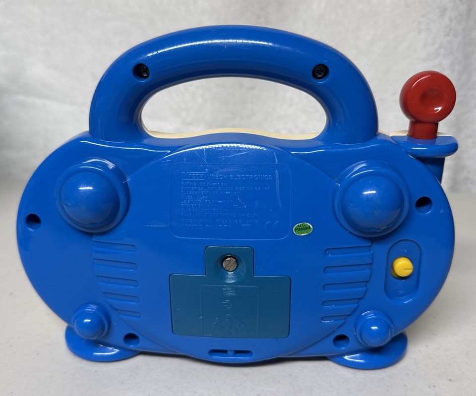 Vintage VTech Little Smart Groovy Tunes Radio Toy Works With Batteries ...