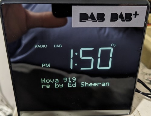 SONY XDR-C1DBP DAB/FM CLOCK RADIO DAB+ DIGITAL RADIO | eBay Australia