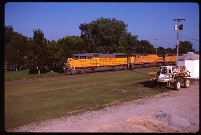 Original Rail Slide - UP Union Pacific 6226+ Raymond NE 8-8-1998 ...