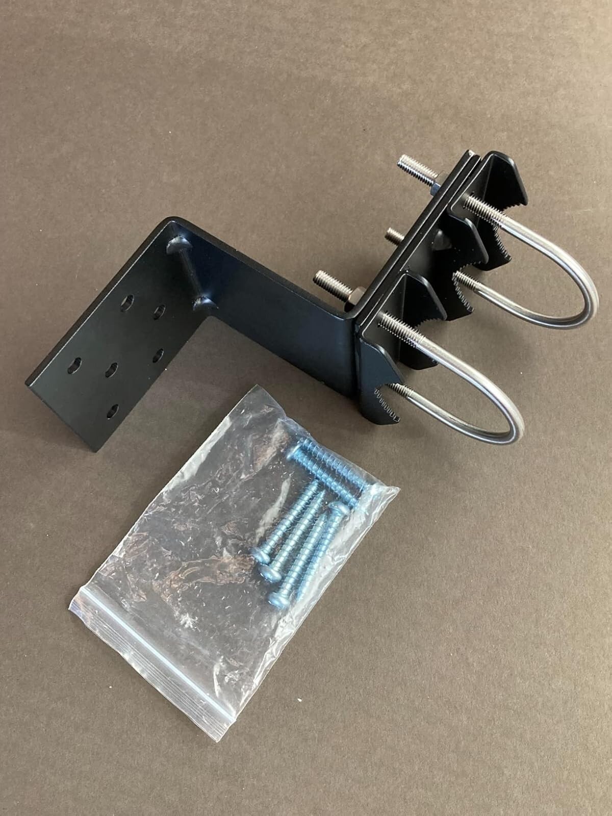 Antenna Mount Outdoor Antenna Pole Mast Mount Bracket Heavy Duty Steel ...