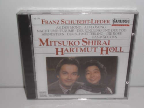 4006408101710 Schubert Lieder Mitsuko Shirai Hartmut Holl piano New ...