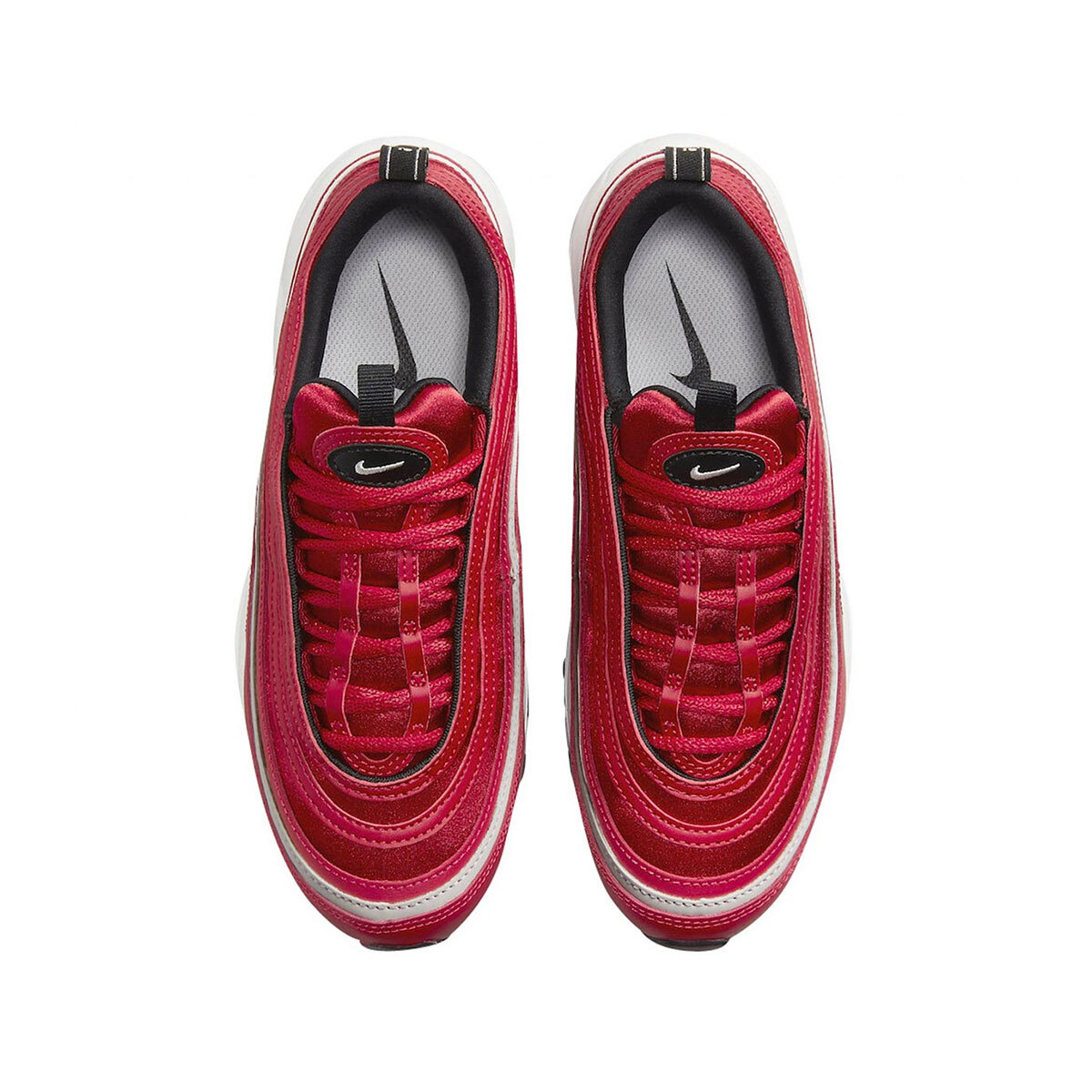 Nike Air Max 97 "Red Satin" Women's FJ1883-600 Red/White/Black SZ 4-15 ...