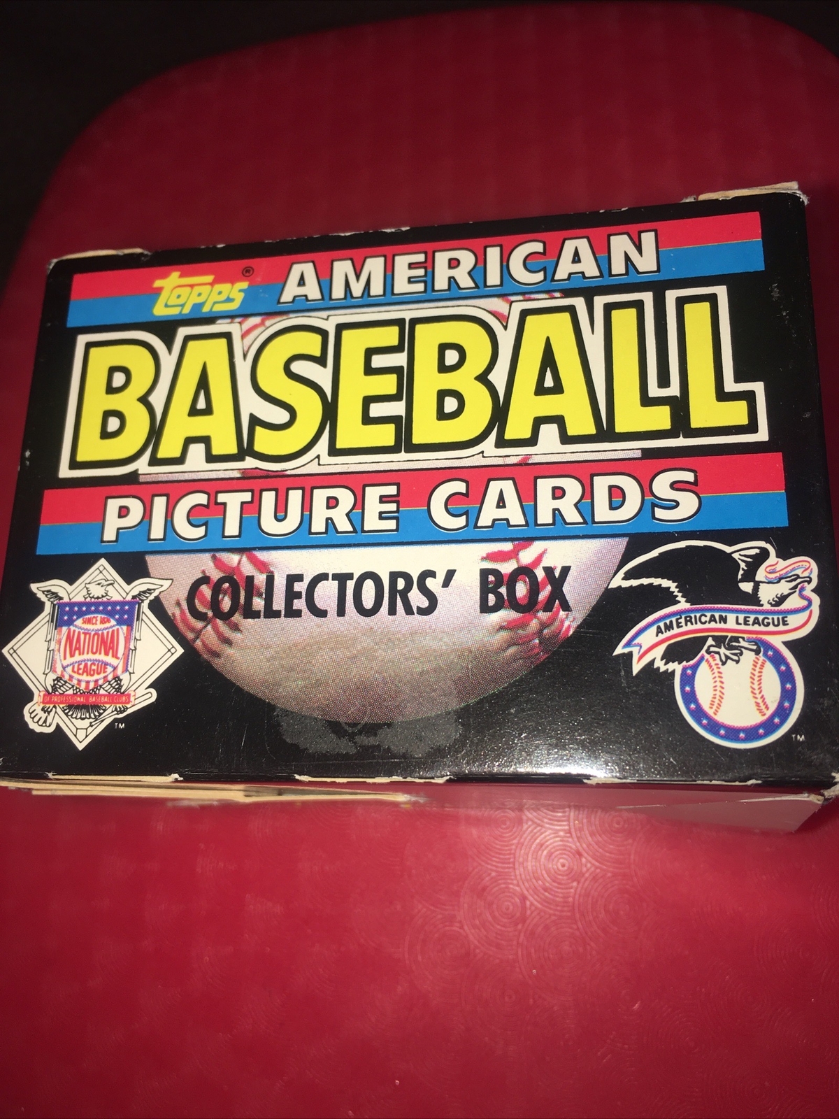 1988 TOPPS MINI AMERICAN BASEBALL PICTURE CARDS COLLECTOR'S BOX | eBay