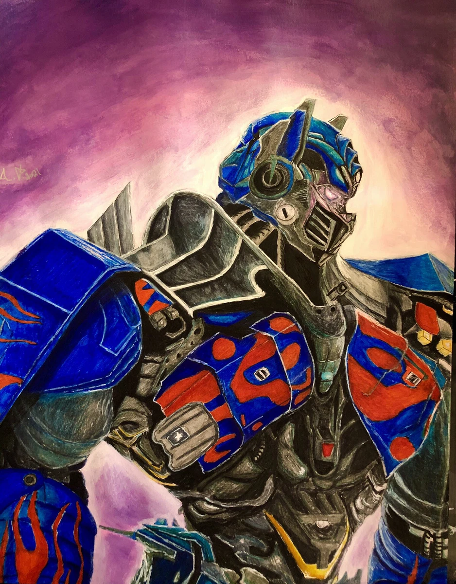 Transformers Optimus Prime Easy Drawing