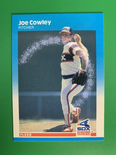 1987 Fleer Glossy Joe Cowley #491 Chicago White Sox | eBay