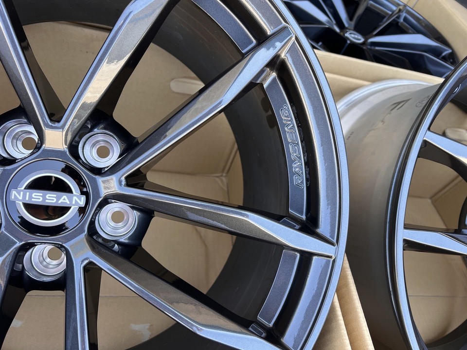 19" Nissan Z Performance Sport Rays Forged Engineering OEM Wheels Rims ...
