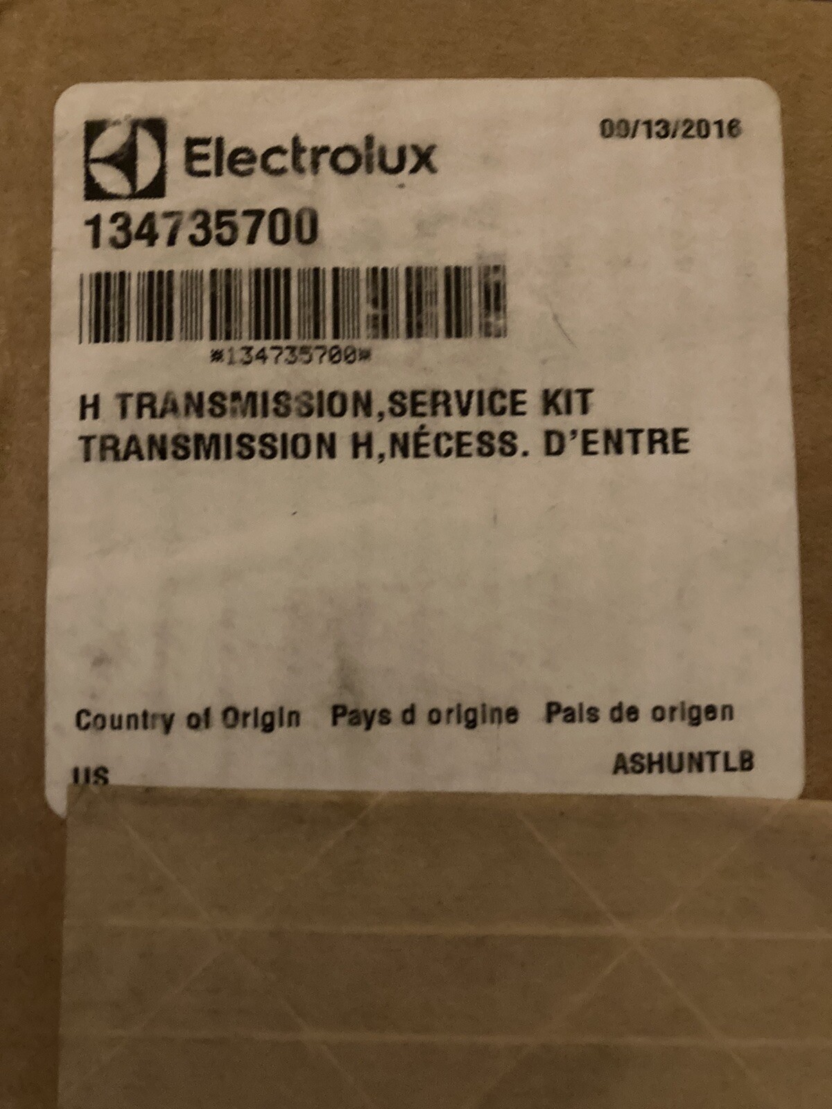 Frigidaire 134735700 Transmission Washing Machine - Gray for sale ...