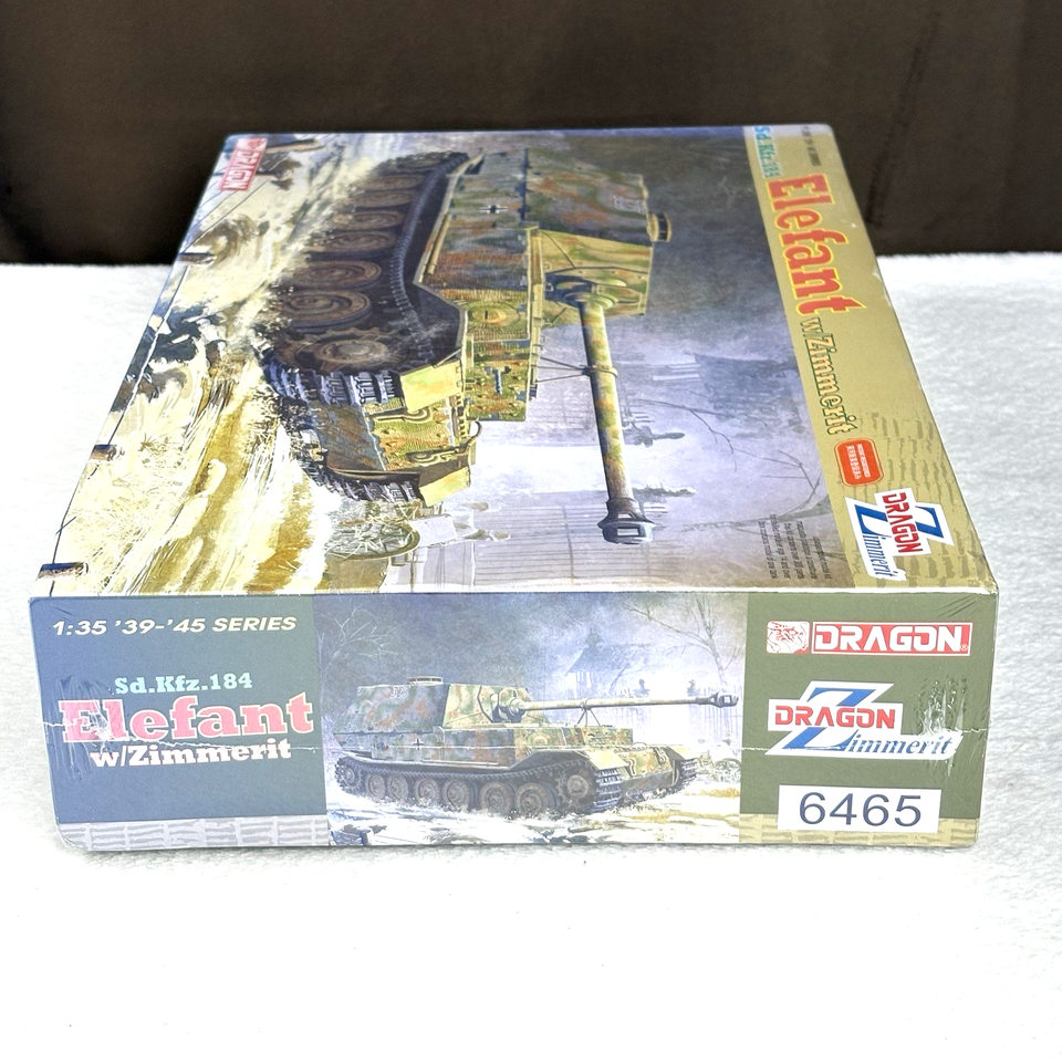 NEW & SEALED! Dragon Elefant w/ Zimmerit Sd.Kfz.184 German Tank Model ...