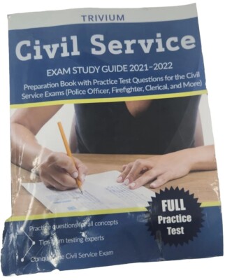 Civil Service Exam Study Guide 2021 N43 Full Practice Test Included ...