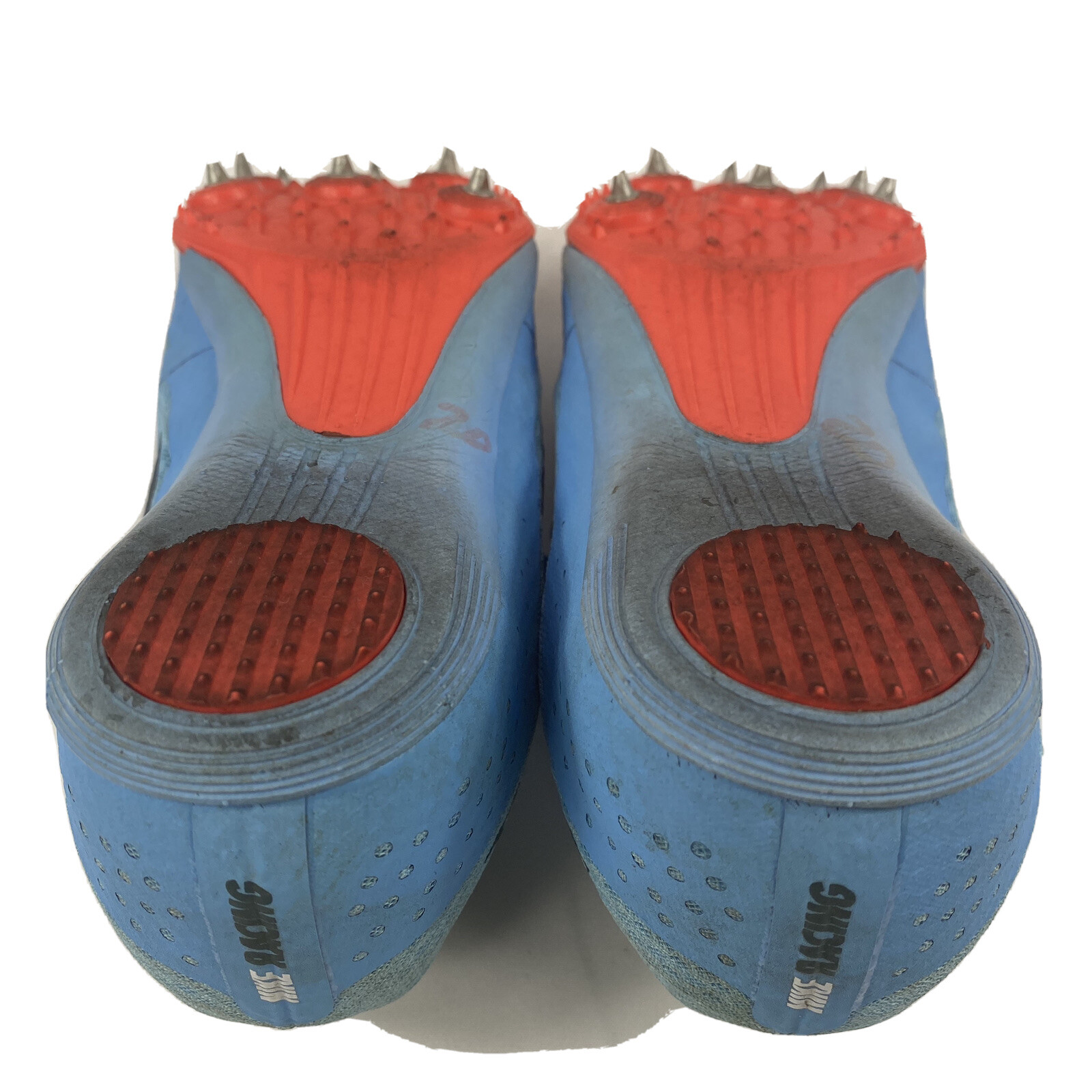 Nike Ladys Size 8 US Rival M8 Multi-use Track Racing Spikes Sky Blue ...