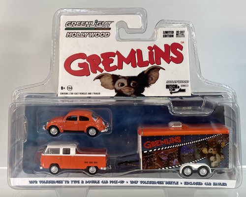 Greenlight Hollywood Gremlins VW Volkswagen 1972 T2 Pick-Up 1967 Beetle Hauler | eBay