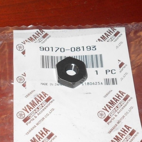Yamaha Motorcycle ATV Dirt Bike Engine Wheel Hexagon Nut 90170-08193-00 ...