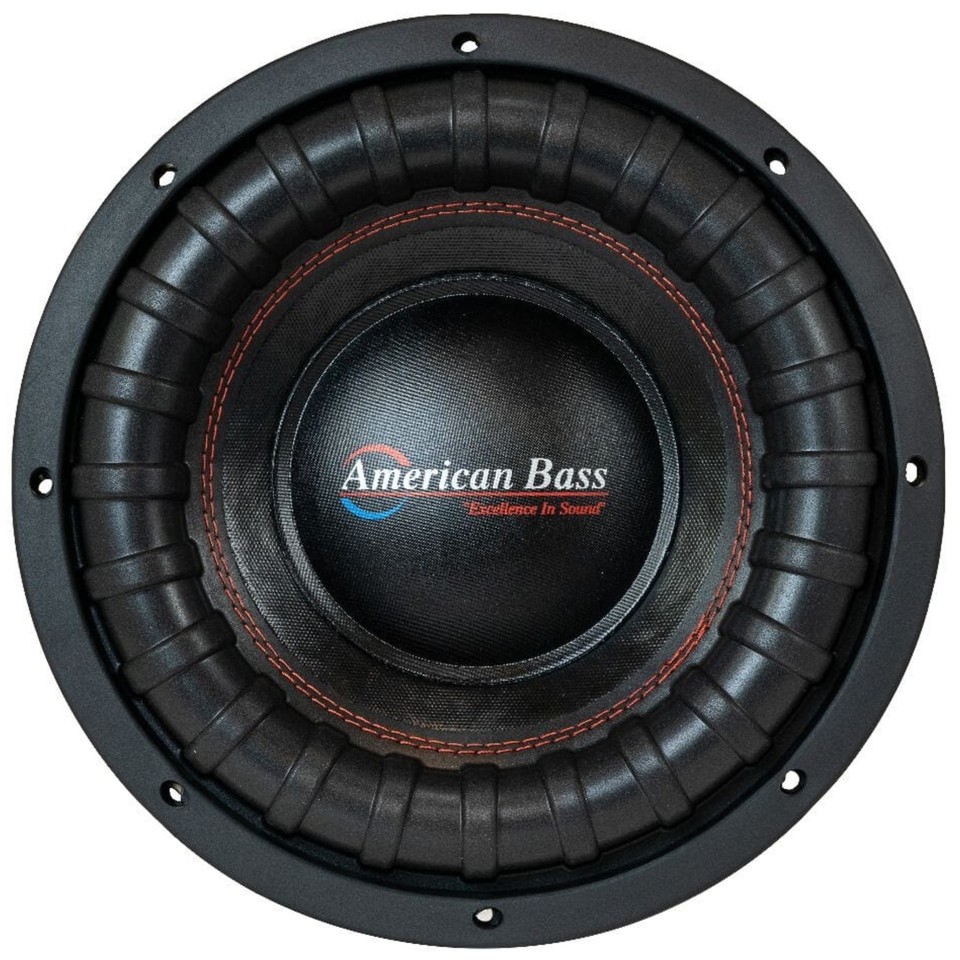 American Bass Car Audio 10" Subwoofer 3000 Watt Dual 2 Ohm XFL-1022 XFL ...