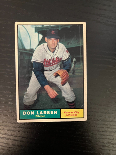 1961 TOPPS Don Larsen #177 "don hurled a perfect game in 1956" | eBay