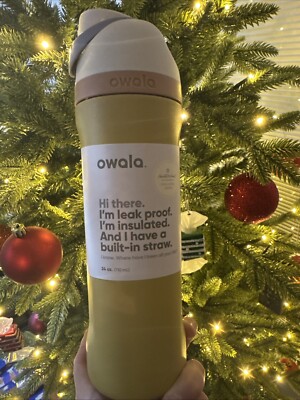 Owala Special Edition 24oz FreeSip Water Bottle - Wheat- Magnolia ...