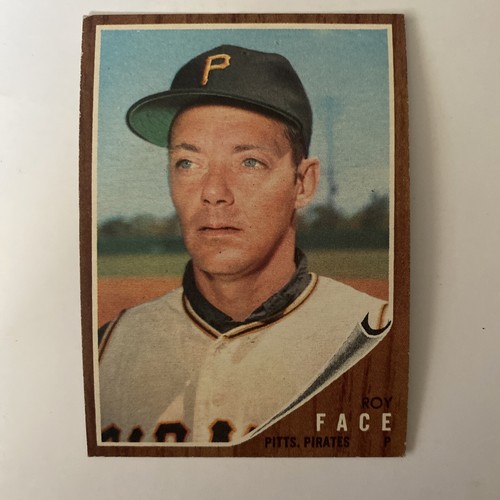 1962 Topps Baseball Roy Face Pittsburgh Pirates Card #210 | eBay