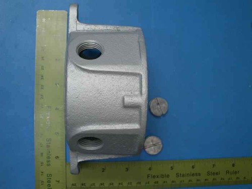 APPLETON ELECTRIC, JBDX-50L, Conduit Outlet Box, 1/2 In Hub, Mal Iron ...