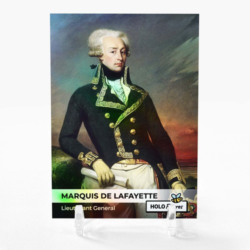 MARQUIS DE LAFAYETTE Art Card 2023 GleeBeeCo Holo Figures #MRLT ...