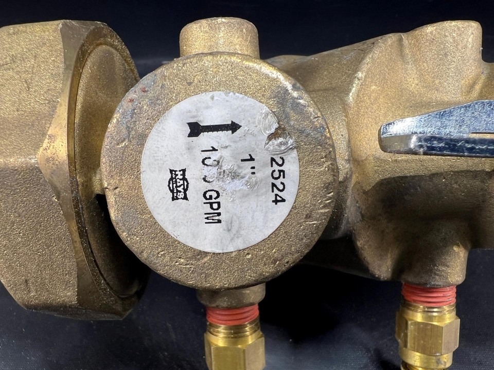 Hays 2524, Y-Ball Automatic Balancing Valve, 1", 100 GPM | eBay