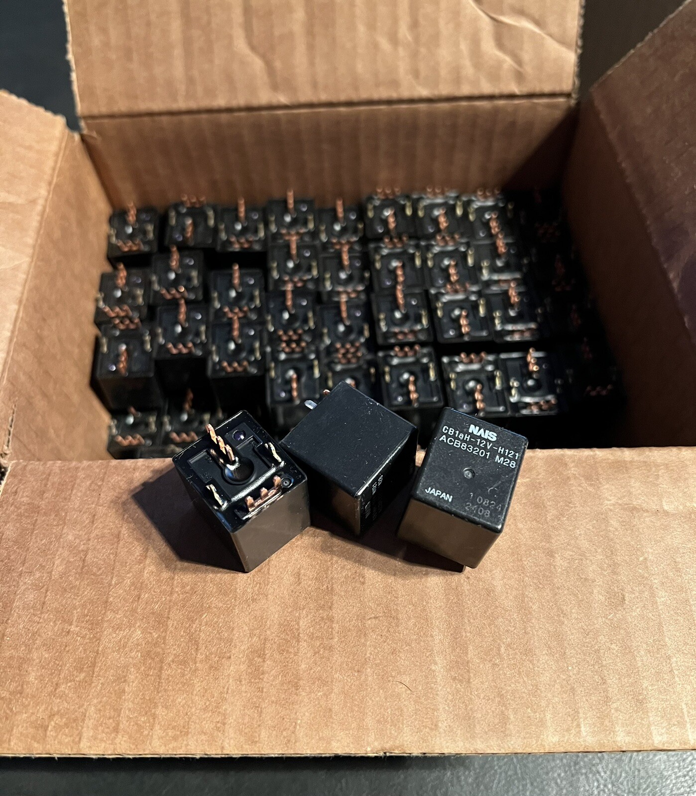 NAIS CB1ah-12v-H121 ACB83201 M28 Relay 4 Pin | eBay