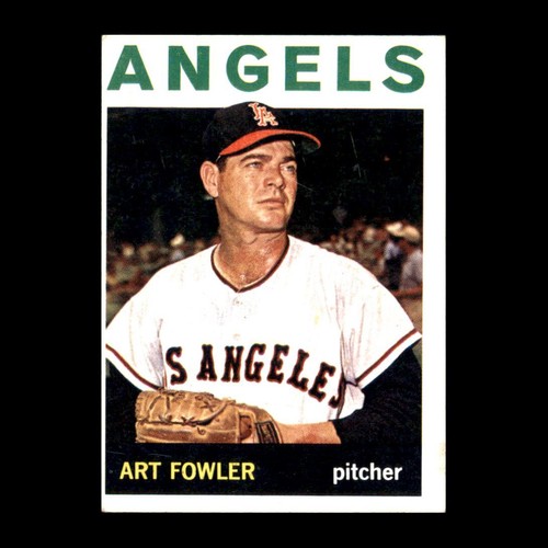Art Fowler 1964 Topps Los Angeles Angels #349 Set Filler! | eBay