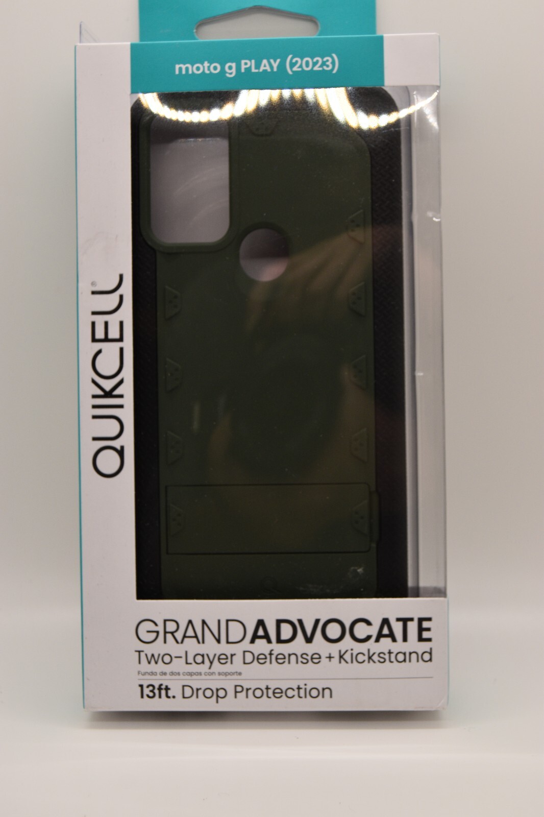 NEW Quikcell Grand Advocate for Moto g play (2023) Case - Green | eBay