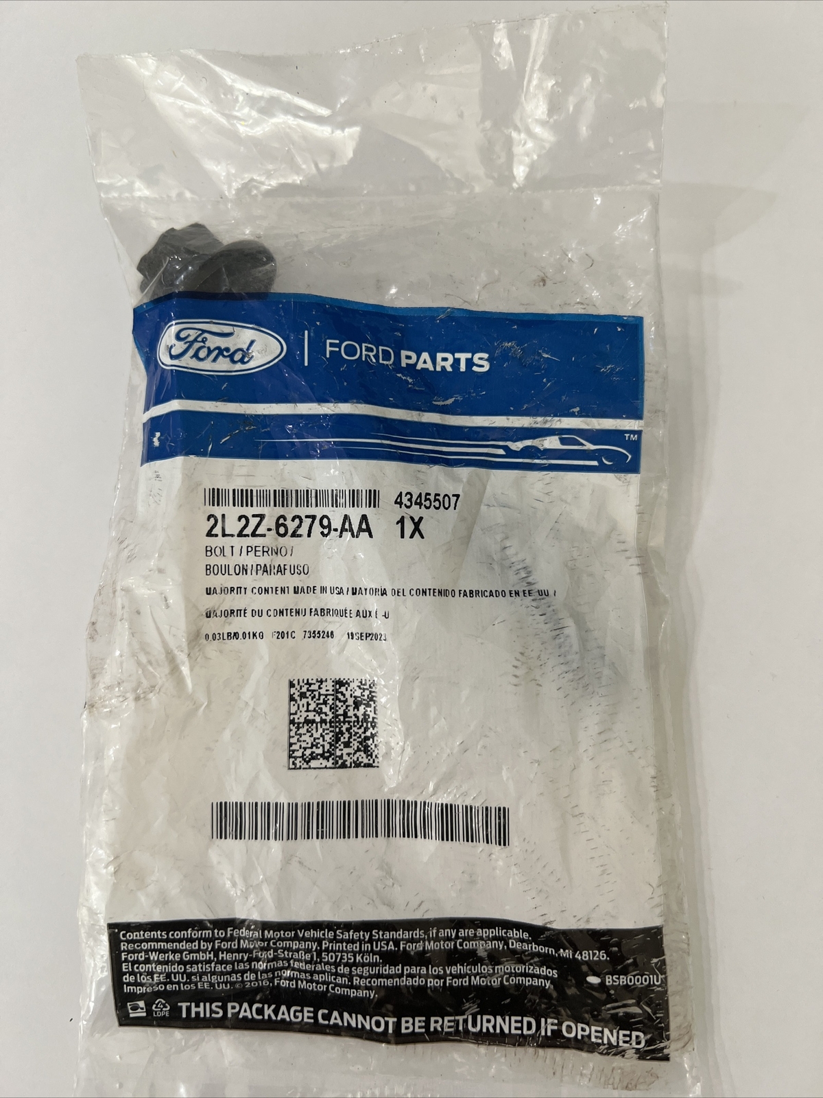 Genuine Ford Bolt 2L2Z6279AA / 2l2z-6279-aa OEM for sale online | eBay