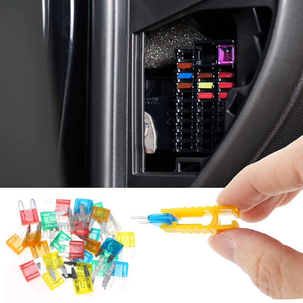 120x Accessories Mini Car Fuse Blade Fuses Set Assortment Kits Auto ...