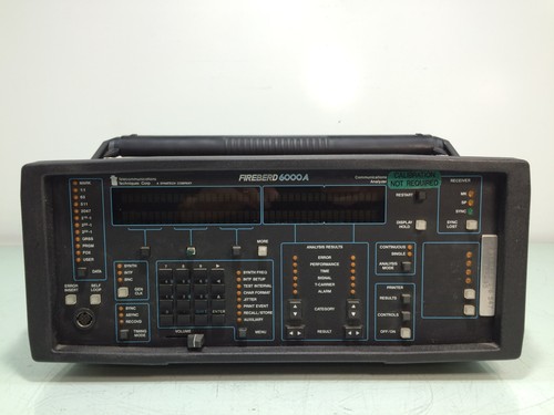 TTC FireBerd 6000A Communications Analyzer w/ Opt 6005, 1x 42522 ...