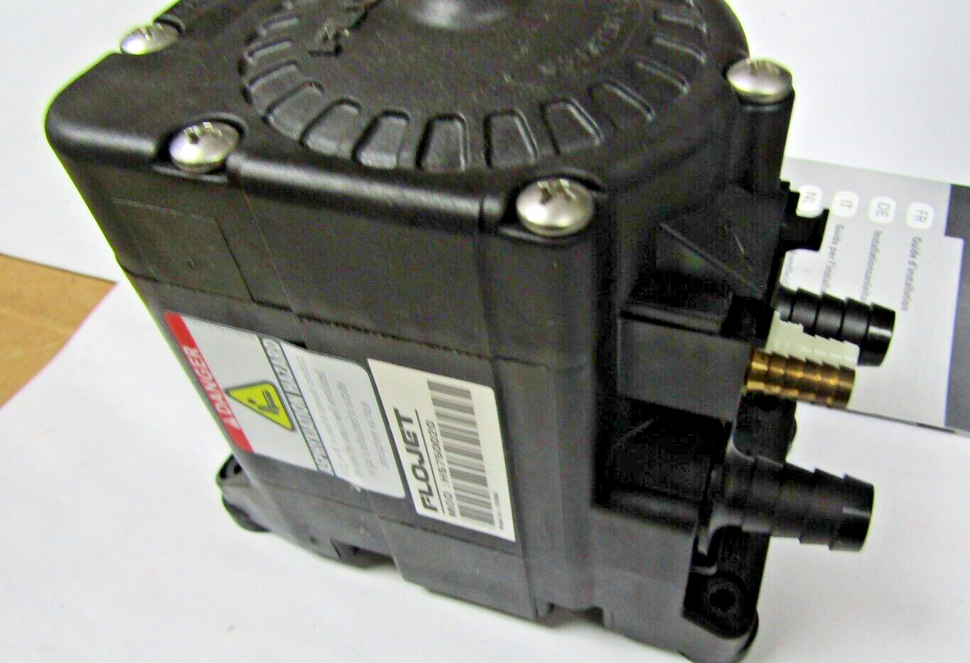 FLOJET Pneumatic Diaphragm Pump P56-SANTO H5750020 3/8" ports 5Gpm for ...