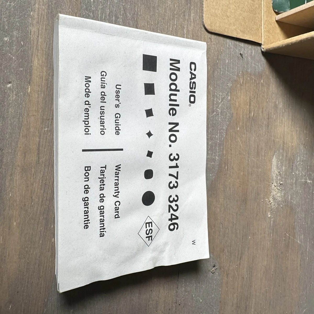 Casio Pathfinder Manual