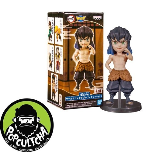 Demon Slayer - Inosuke Hashibira (Unmasked) World 2.5” Mini Figure (Vol ...