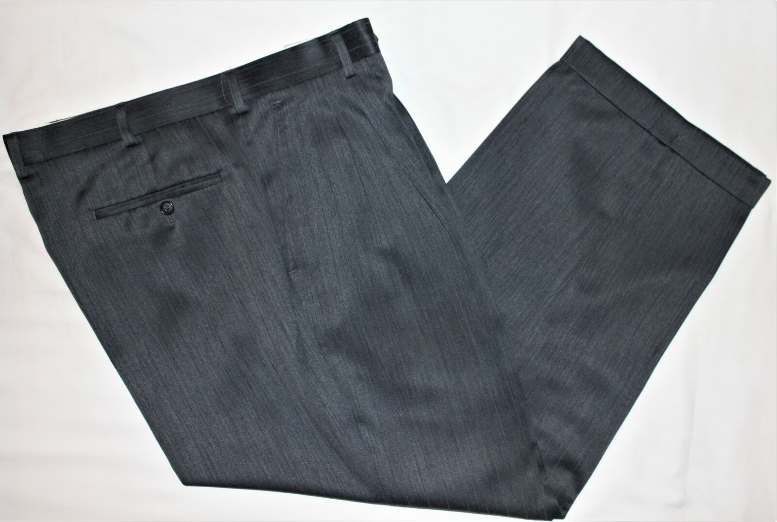 Vanetti Men's 44R Blue Pinstripe 4 Button 2 Piece Pleated Pants Suit | eBay