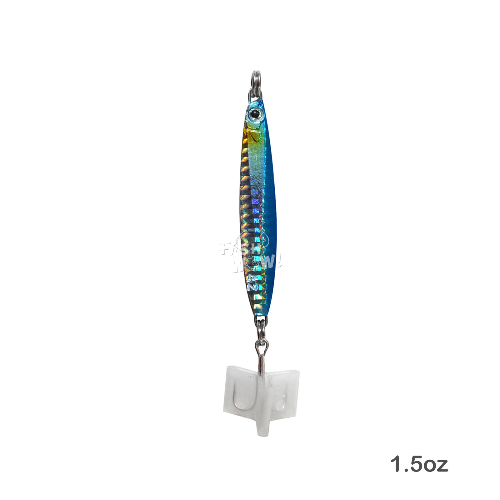 10pcs 1.5oz Colt Sniper jigs 42g Vertical jig w/ a 3561D-DT MUSTAD Hook ...