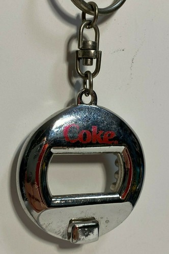 COCA COLA SILVER METAL BOTTLE OPENER / KEYCHAIN, MyCokeRewards Reward ...