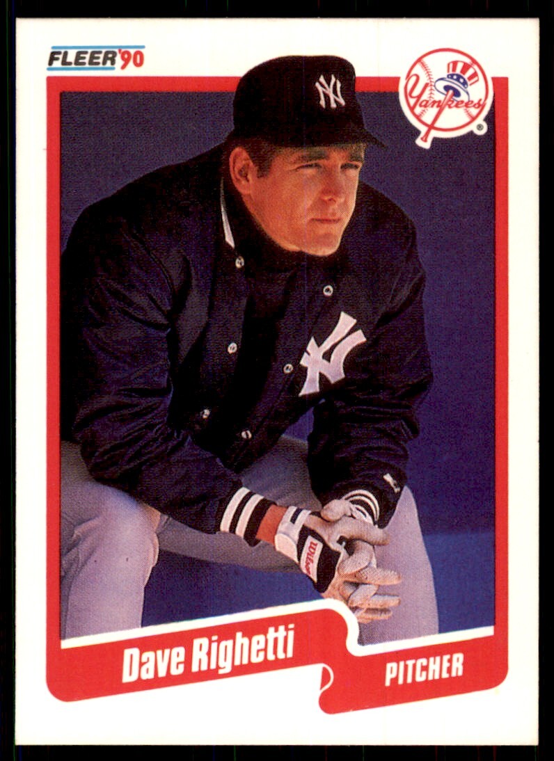 1990 Fleer Dave Righetti Baseball Cards #453 | eBay