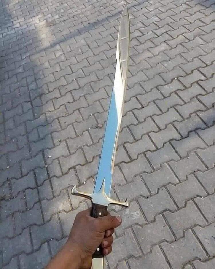 28 INCH SWORD FULL TANG SWORD CUSTOM HANDMADE D2-TOOL STEEL | eBay