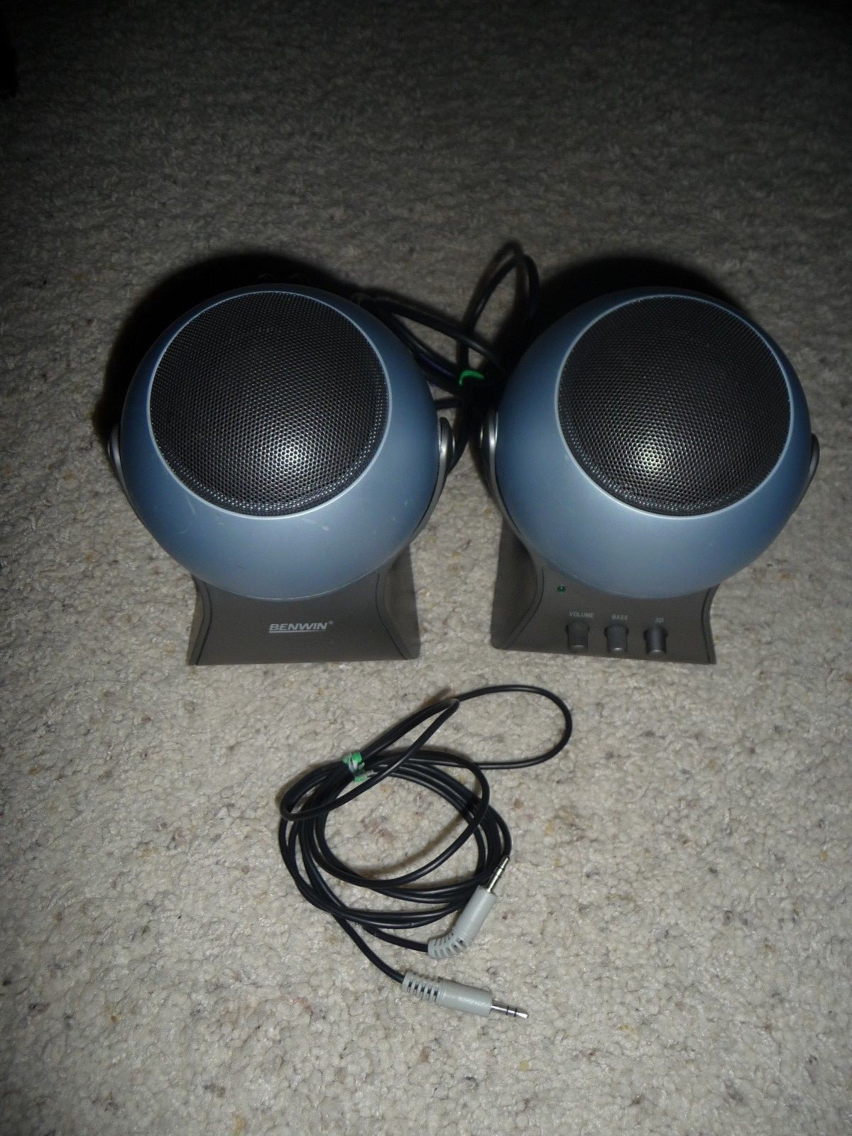 Benwin I9 2.1 24-Watt 3-pc Amplifier Speaker System (Gray) | eBay